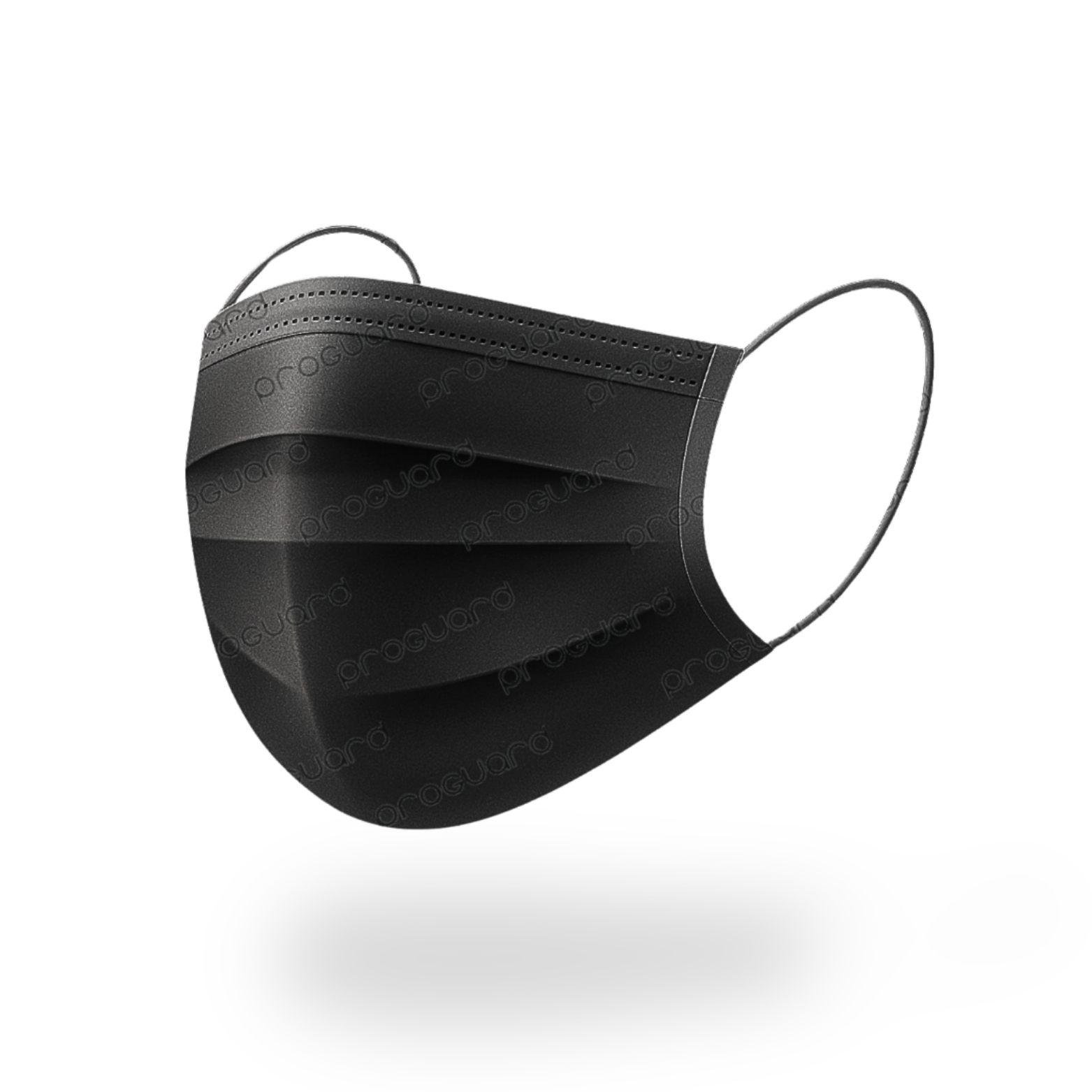 Black 3‑Ply Surgical Mask – Breathable Protective Face Mask